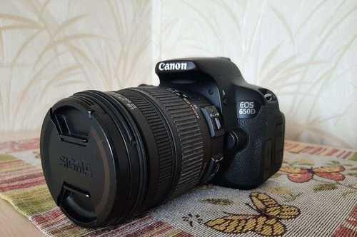 Canon eos 650d/ sigma 18-50