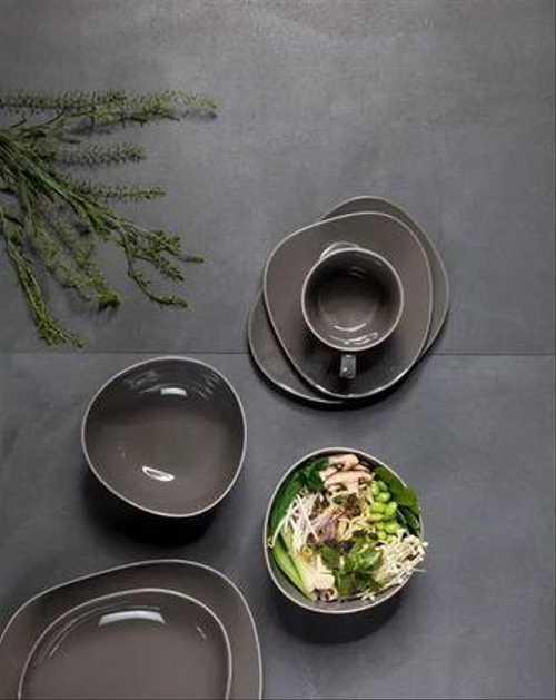 Villeroy & Boch like Organic Taupe 12 предметов