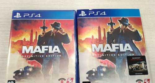 Mafia definitive edition + набор Chicago PS4