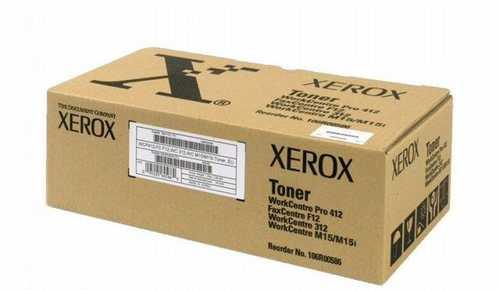 Тонер-картридж xerox 106R00586 для M15/M15i,Pro412