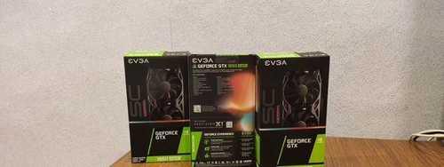 Видеокарта evga 1660 super -3 шт. + Palit CMP 30HX