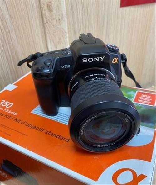 Фотоаппарат Sony Alpha dslr-A350 арт. 0568 (408)