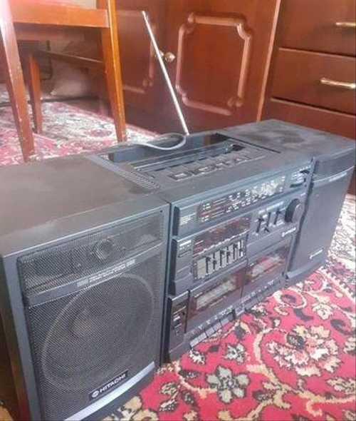 Магнитола 80х Hitachi MS-W600W