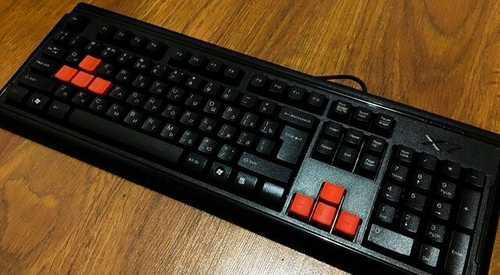 Игровая клавиатура A4Tech X7-G300 Black USB