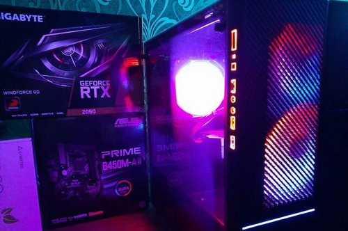 Новый Gamer PC AMD Ryzen 5 2600/B450+ GTX1660