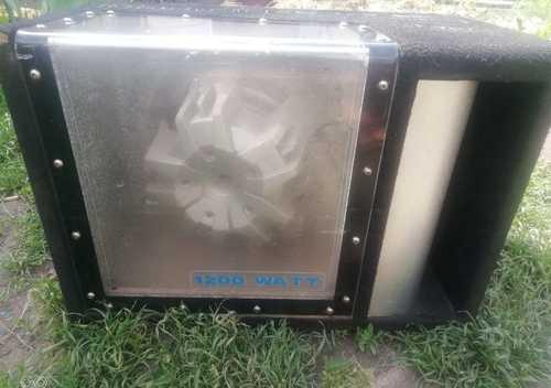 Сабвуфер (саб, subwoofer) 1200 вт + усилок