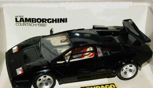 1/18 Lamborghini Countach LP5000 QV Bburago Италия
