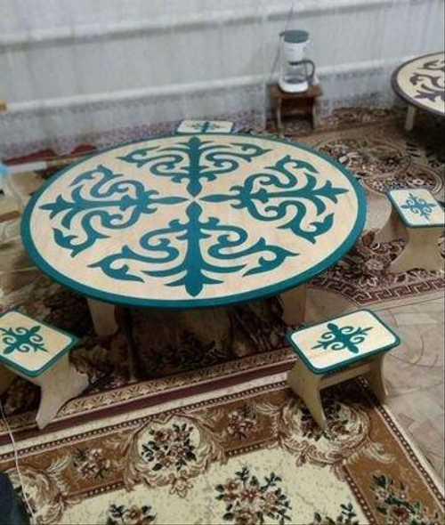 Казахские складные столы " Трансформер "