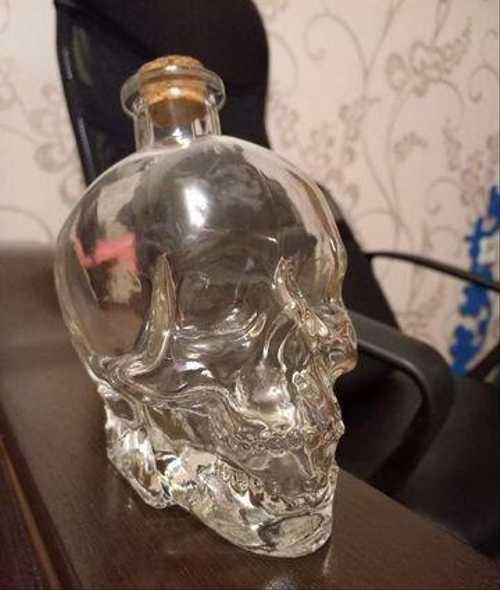 Бутылка стеклянная для виски