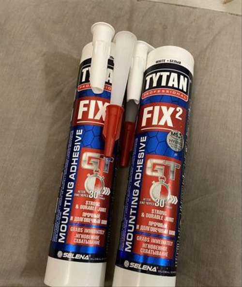 Клей монтажный tytan Professional Fix2 GT 290мл