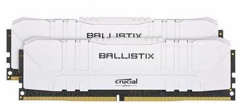 16Gb (2x8Gb) DDR4 Crucial Ballistix White 3200MHz
