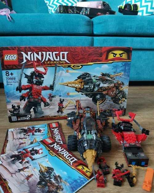 Lego Ninjago Лего 70669 Земляной бур Коула