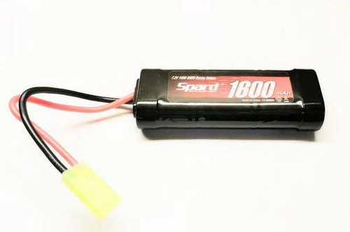 Аккумулятор Ni-Mh Spard 1600mAh, 7,2V, Mini Tamiya