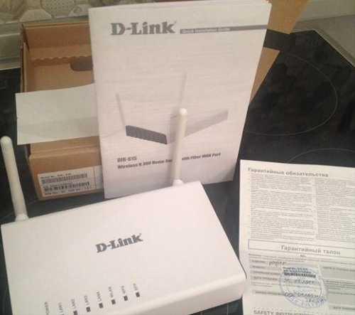 Wi-fi роутер D-Link Dir-615 - новый