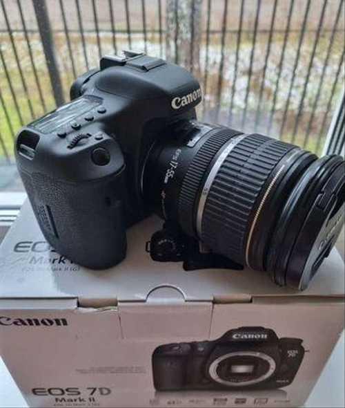 Фотоаппарат Canon EOS 7d mark ii с объективом