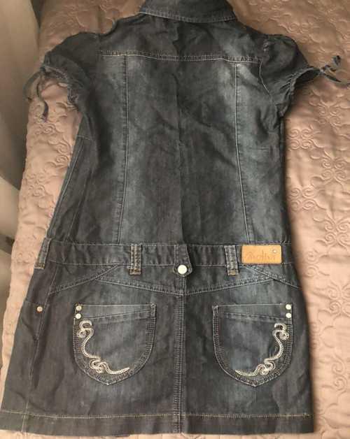 Платье джинсовое Mango. 40-42р