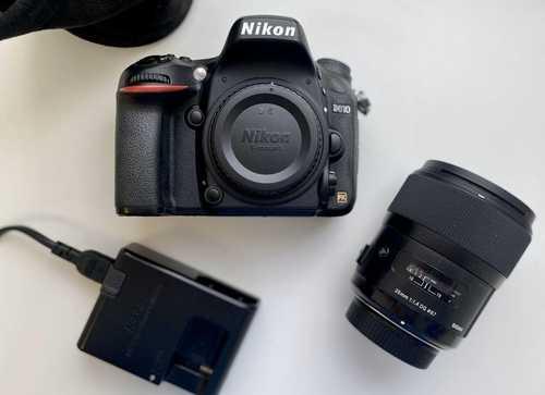 Nikon d610 + объектив sigma 35mm
