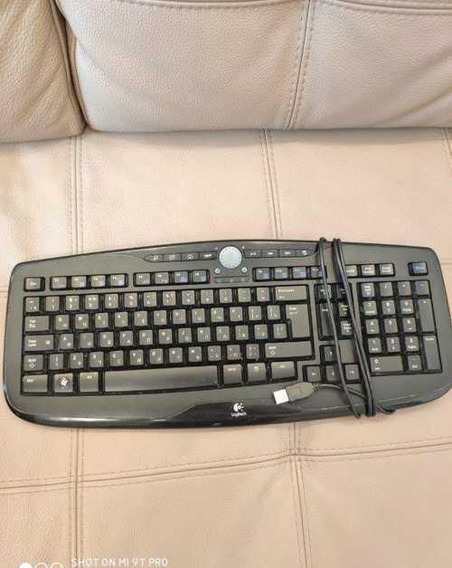 Клавиатура Logitech Media Keyboard 600 Black USB