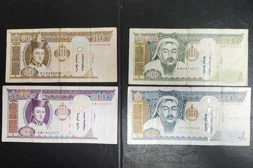 Набор банкнот Монголии