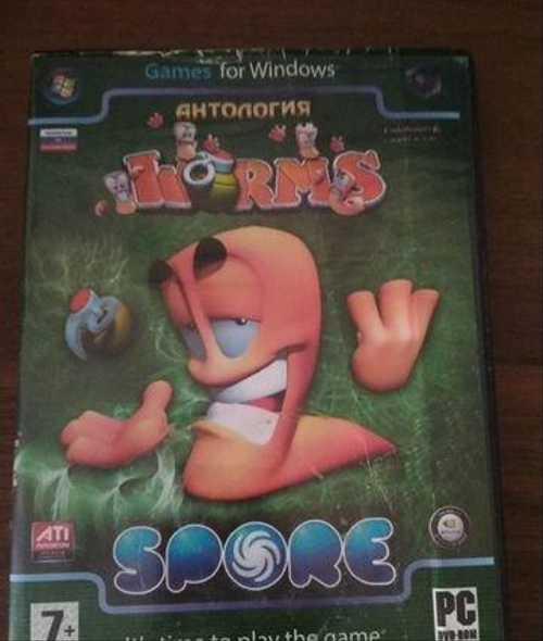 Антология игр Worms и Spore