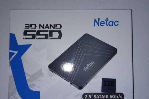 Новый запечатанный ssd 128gb netac