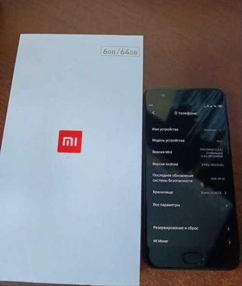 Телефон Xiaomi mi6