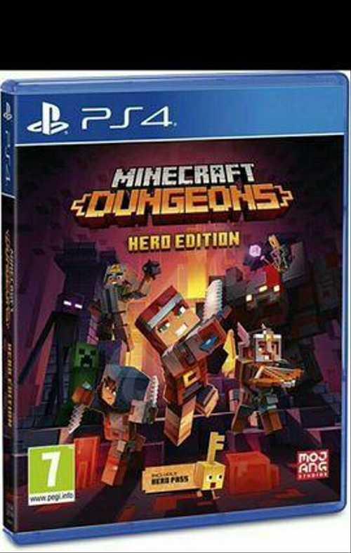 Minecraft Dungeons на PS 4