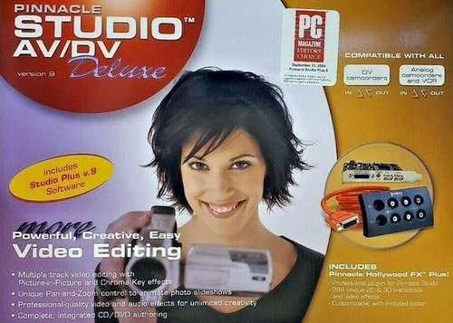 Плата видеозахвата pinnacle studio AV/DV delux2