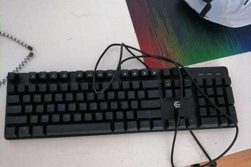 Механическая клавиатура gamebird с подсветкой(наст