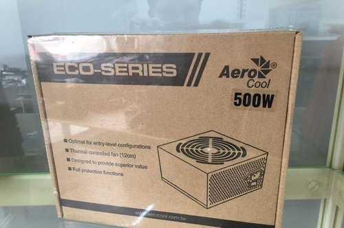 Блок питания Aerocool 500w ECO (новый,гарантия)