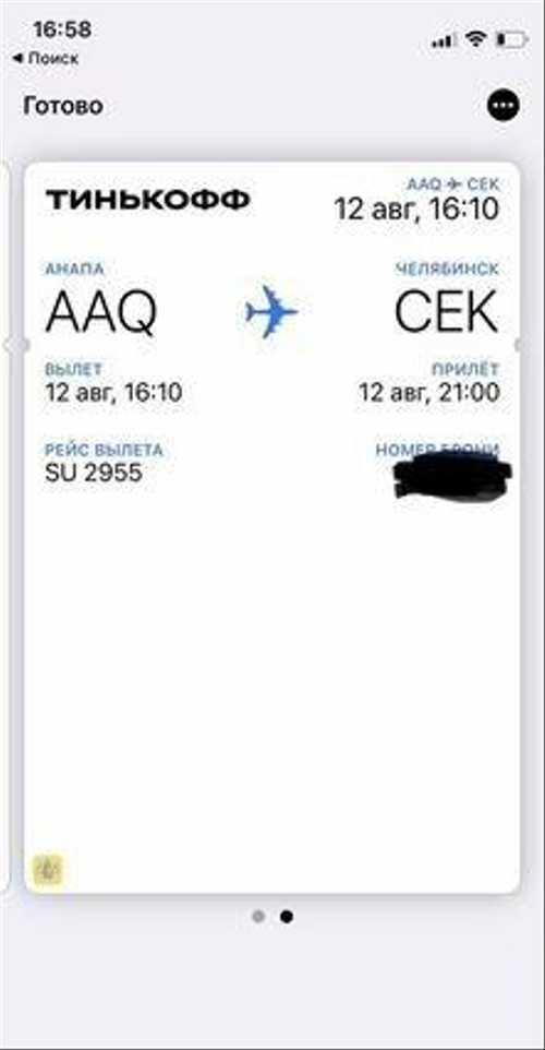 Билеты на самолет Челябинск-Анапа 02.08.21-12.08.2
