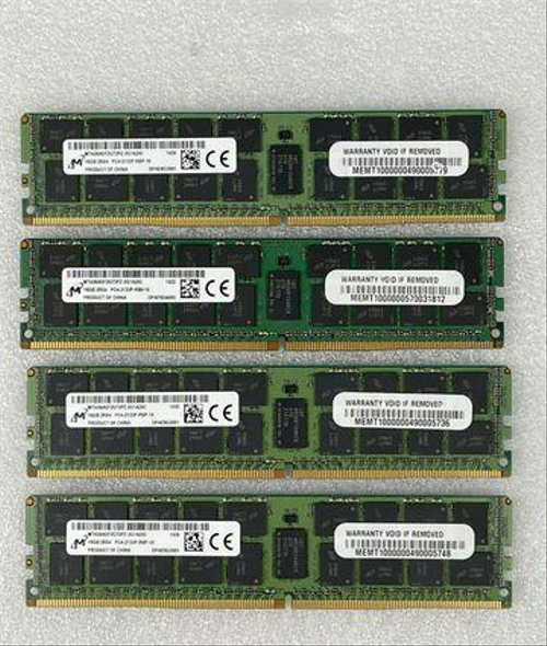 Озу DDR4 16GB ECC REG Micron