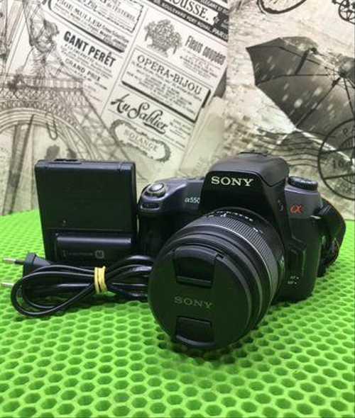 Sony A550 kit 18-55 DT 3.5-5.6