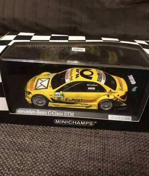 Коллекционная машинка Mercedes-Benz C-Class DTM