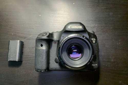 Продам Canon 5d mark lll + Canon 50mm f1/8 + Sigma