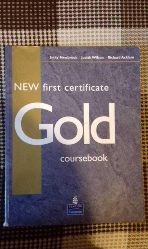 Учебник англ Gold. Coursebook