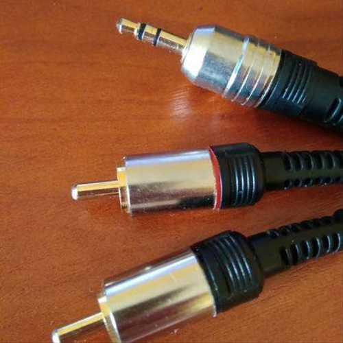 Кабель соединительный 3.5 mm jack - RCA x2 10м