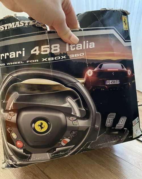 Игровой руль Thrustmaster ferrari 458 italia xbox