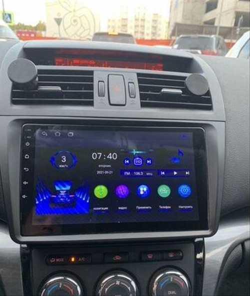 Магнитола android mazda