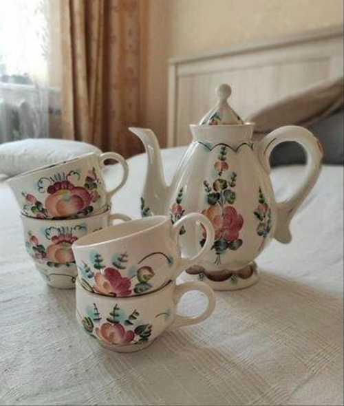 Сервиз кофейный чайный Семикаракорская керамика