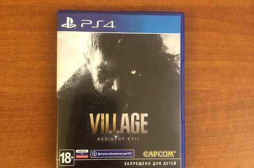 Resident evil village ps4