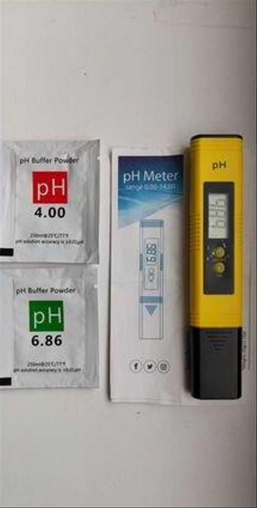 Новый Ph метр для определения кислотности воды