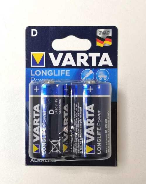 Батарейка Varta Longlife D (LR20) 1.5V