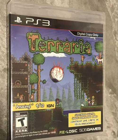 Terraria PS3 (комплект с кодом активации)