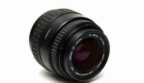 Sigma Zoom AF 35-80mm f4-5.6 Sony Alpha A