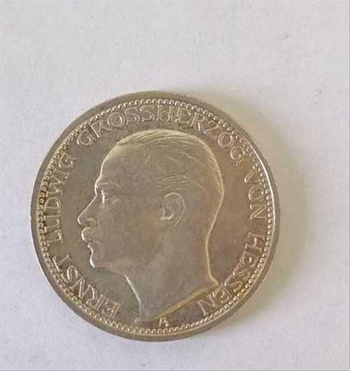 3 марки 1910 Гессен
