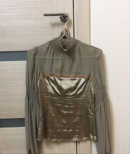 Блузка шелковая, размер 42