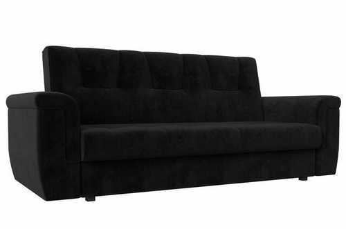 Прямой диван Эллиот, Велюр, модель 107461