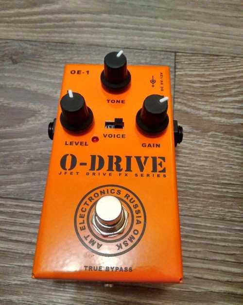 AMT OE-1 O-Drive(Orange) гитарный эффект overdrive