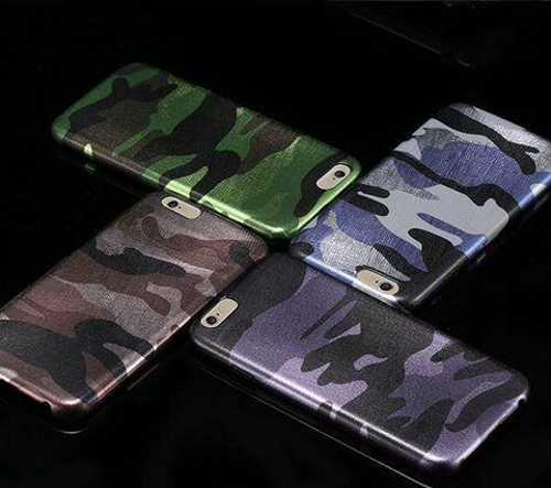 Чехол бампер iPhone 5 6 6 Plus 7 Camouflage Army